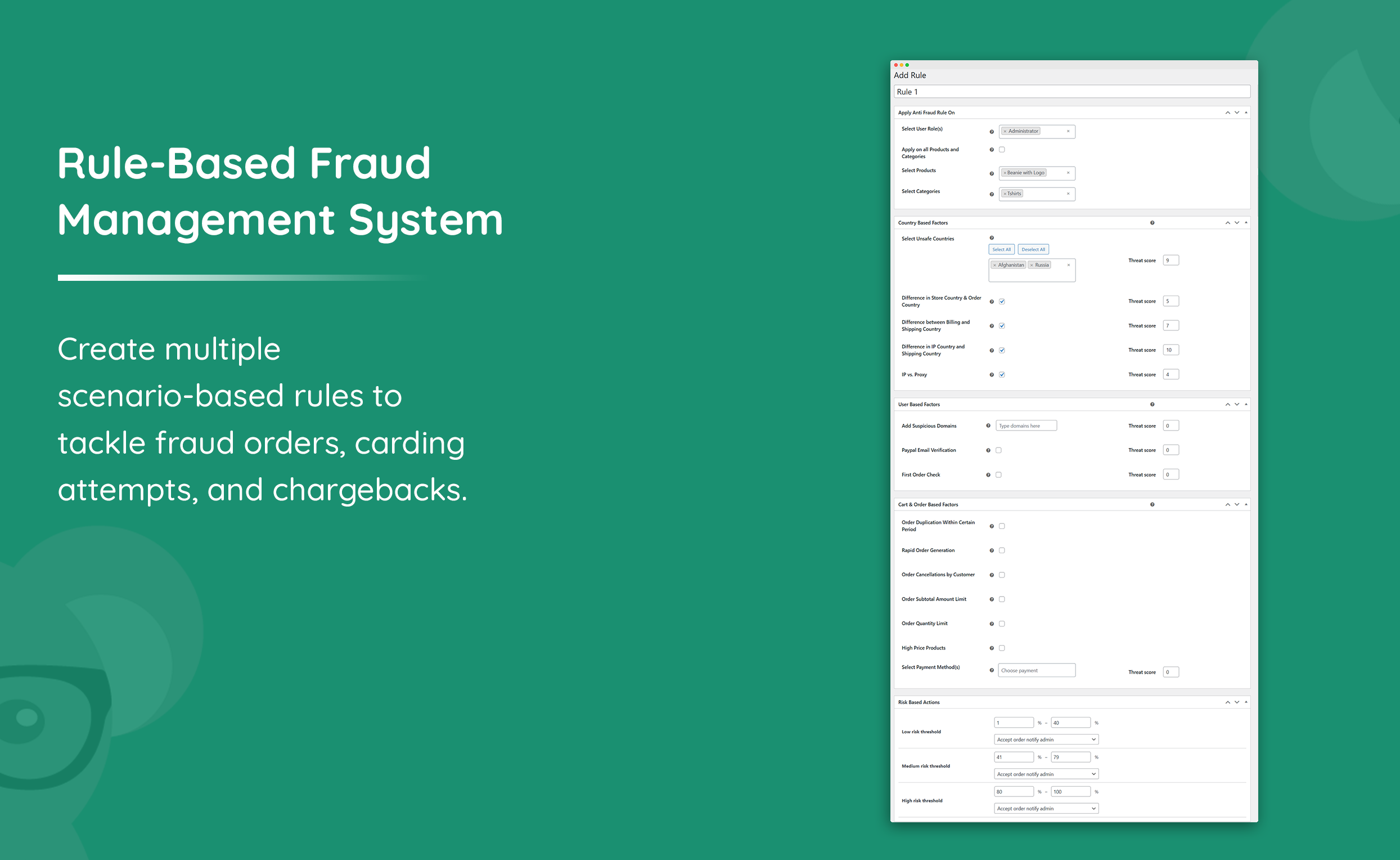 WooCommerce Anti Fraud - Provides Umltimate Fraud Protection