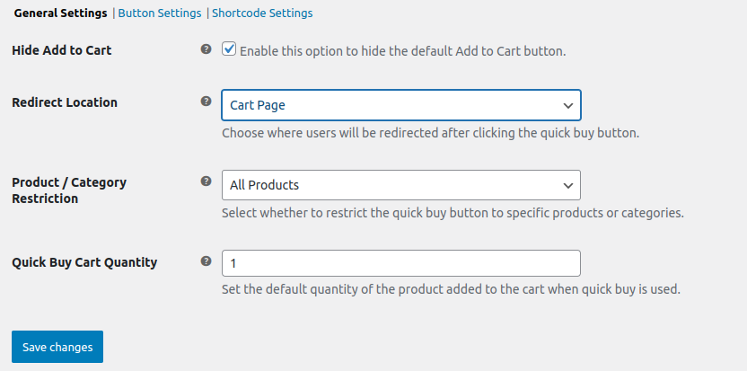 Buy Now Button Documentation - WooCommerce