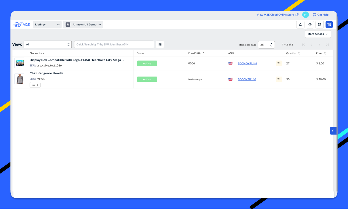 M2E Multi-Channel Fulfillment by Amazon (MCF FBA) - WooCommerce Marketplace