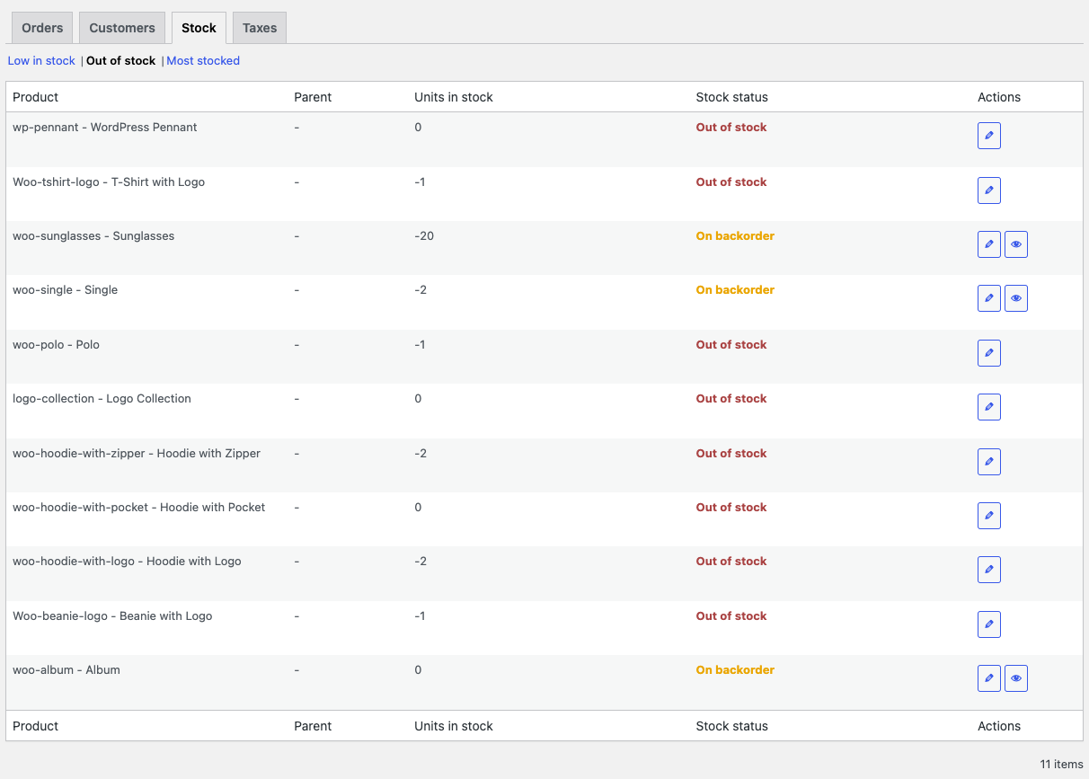 WooCommerce Reports Documentation - WooCommerce