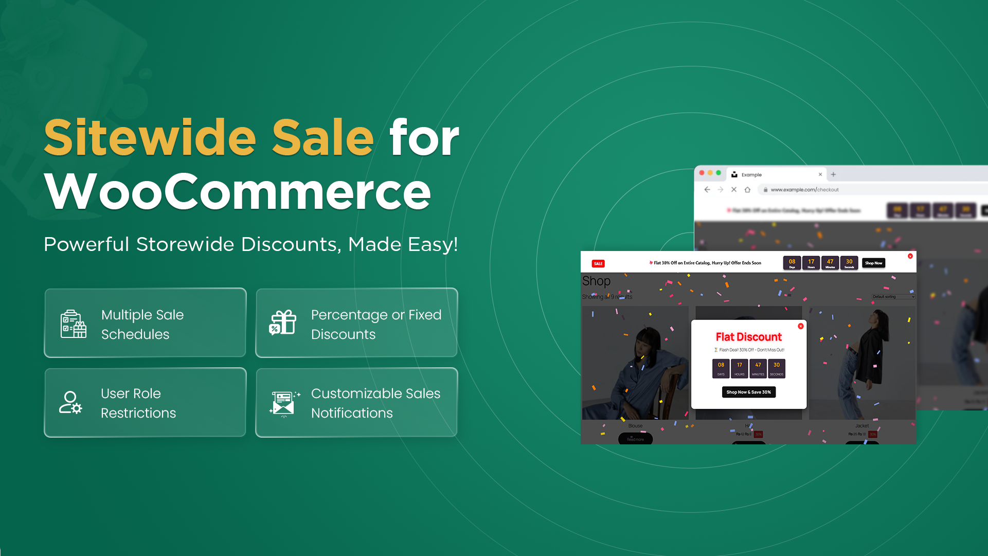 WooCommerce Storewide Sale - WooCommerce Plugin