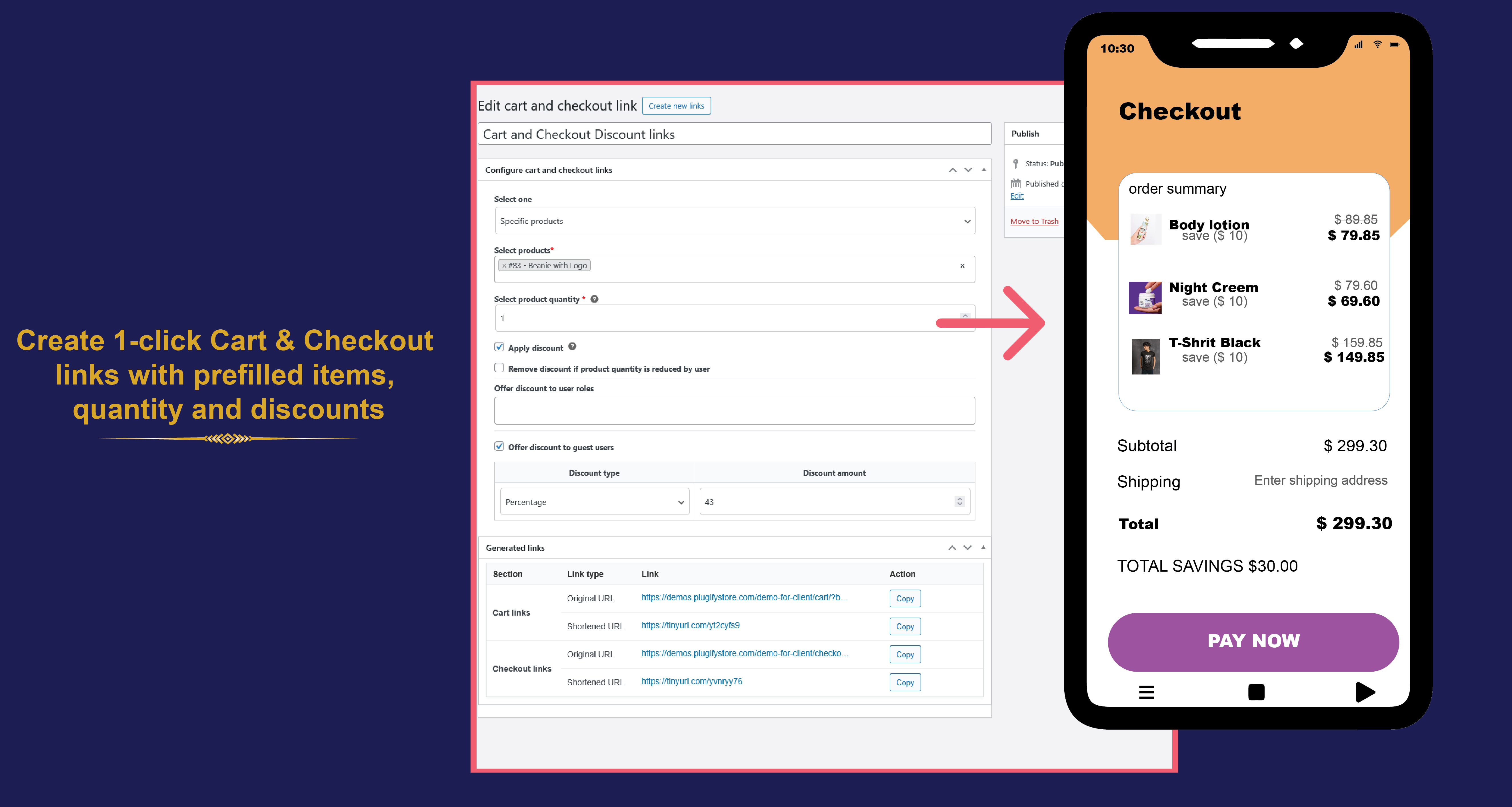 Generate Cart & Checkout Links for WooCommerce WooCommerce Marketplace