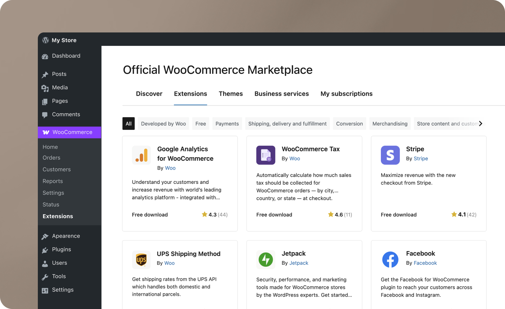 WooCommerce