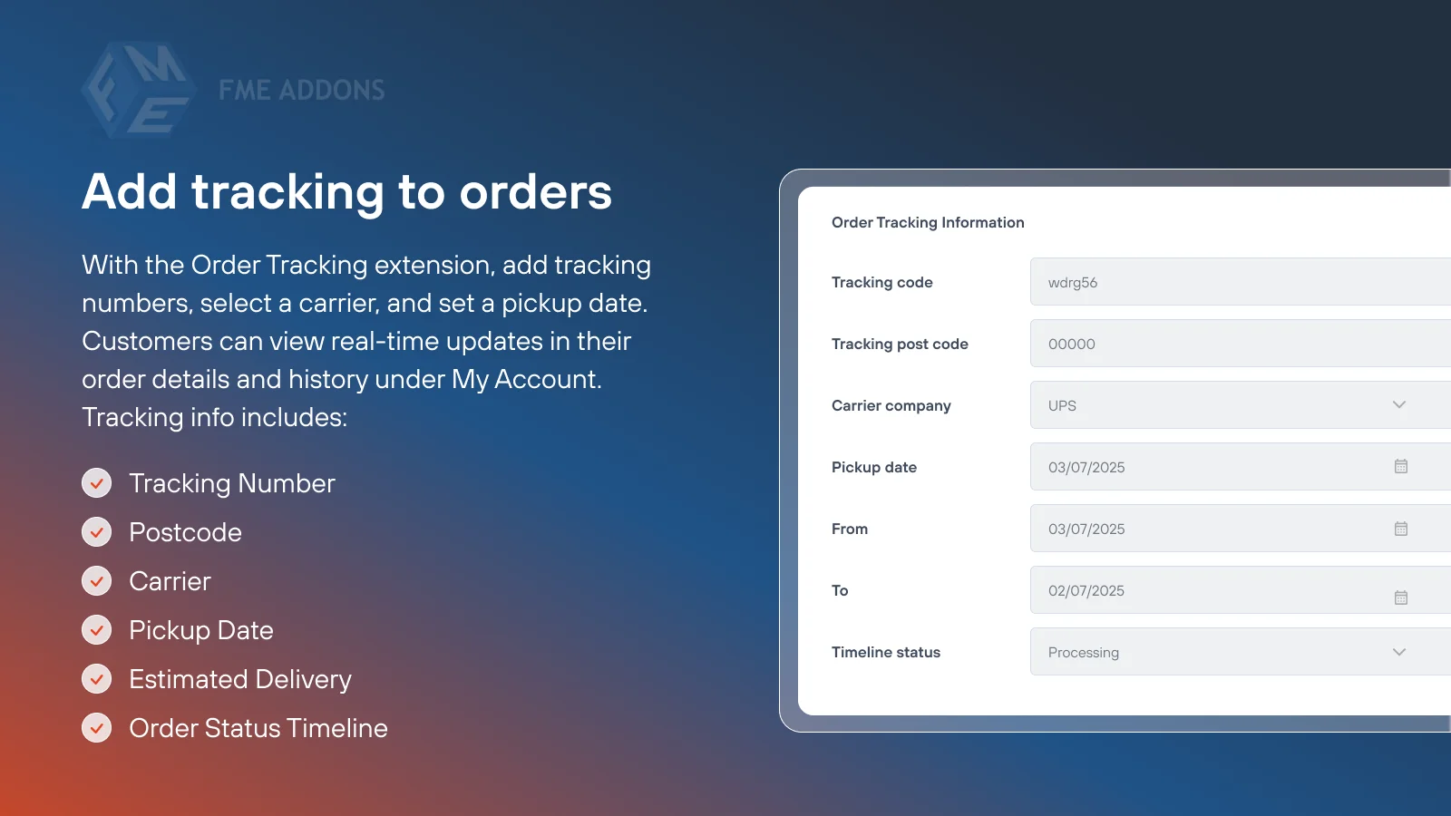 Shipment and Order Tracking - WooCommerce Marketplace