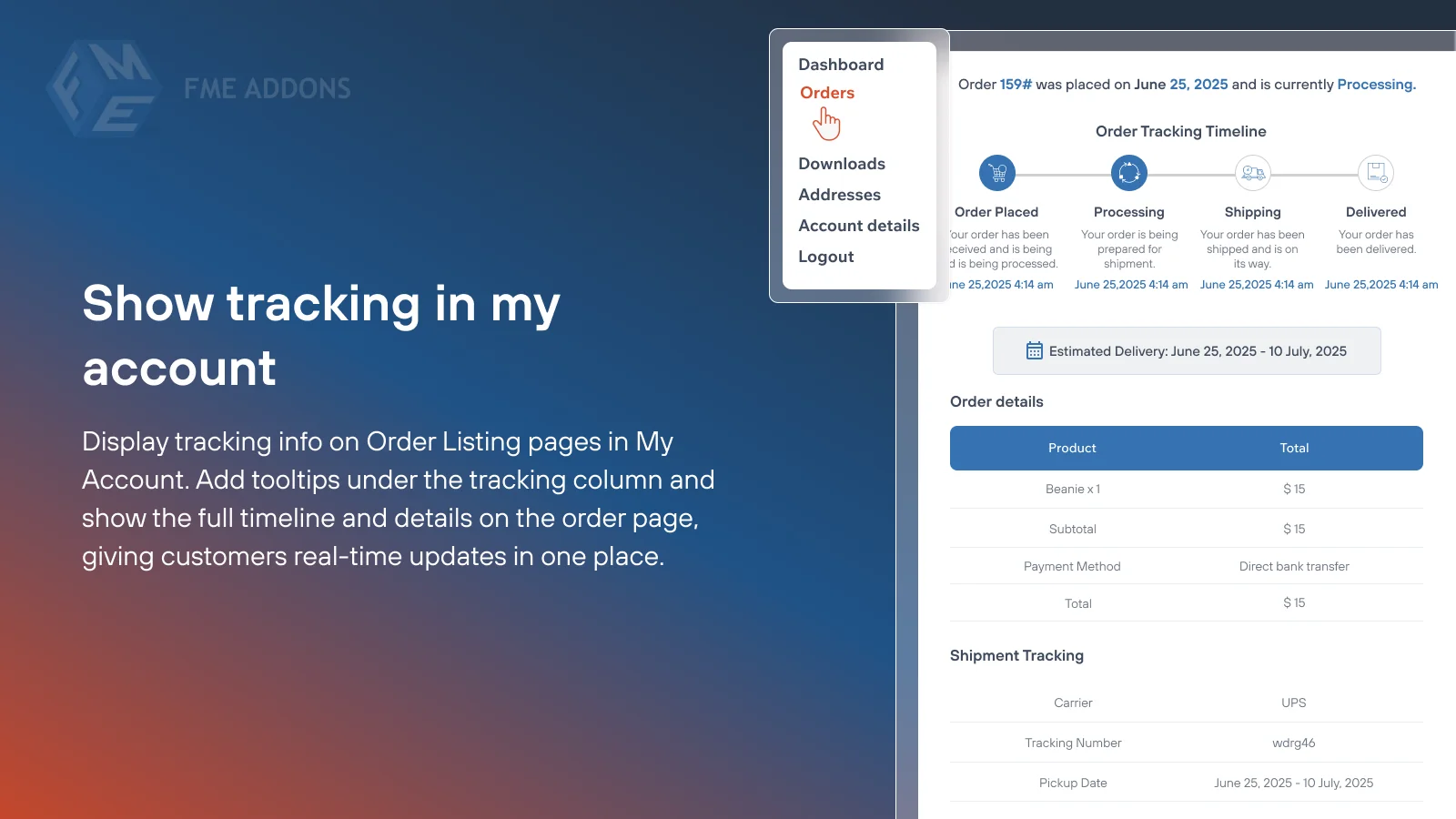 Shipment and Order Tracking - WooCommerce Marketplace