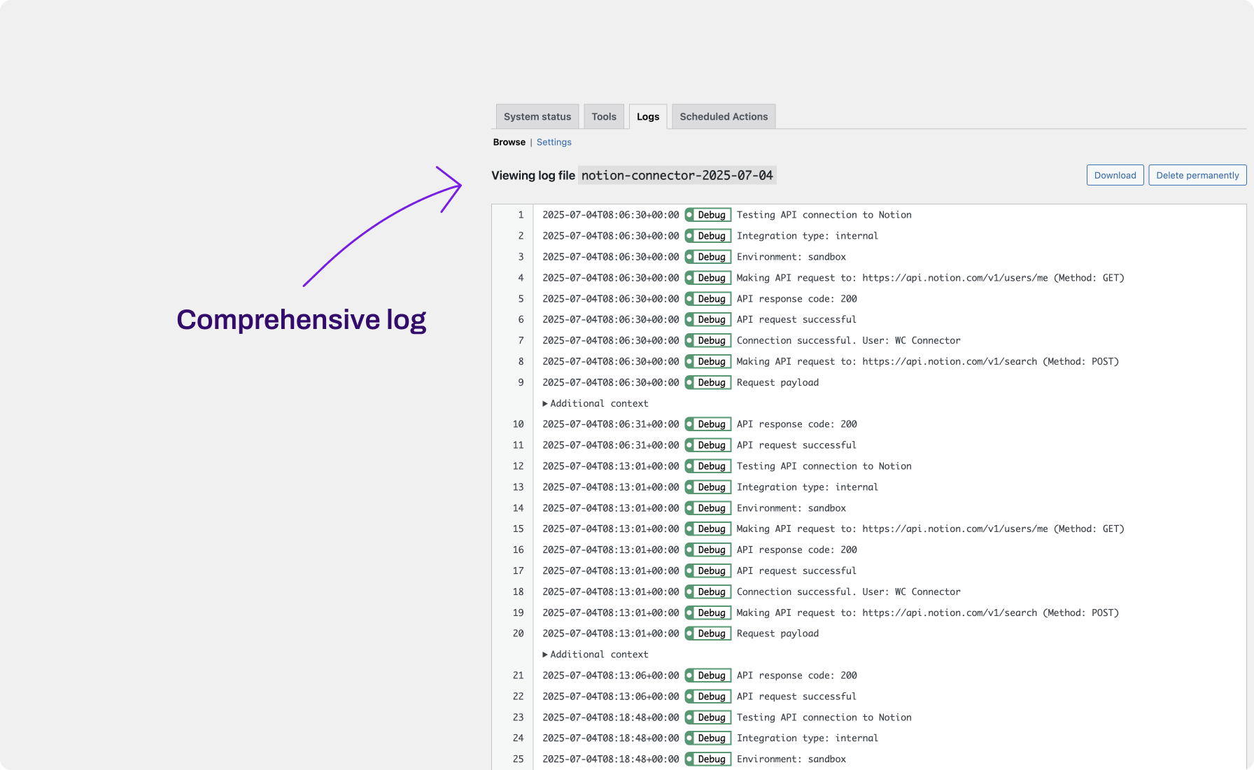 Notion Connector - WooCommerce Marketplace