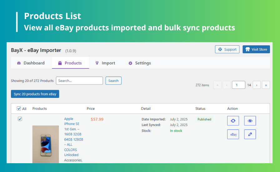 BayX Importer - WooCommerce Marketplace