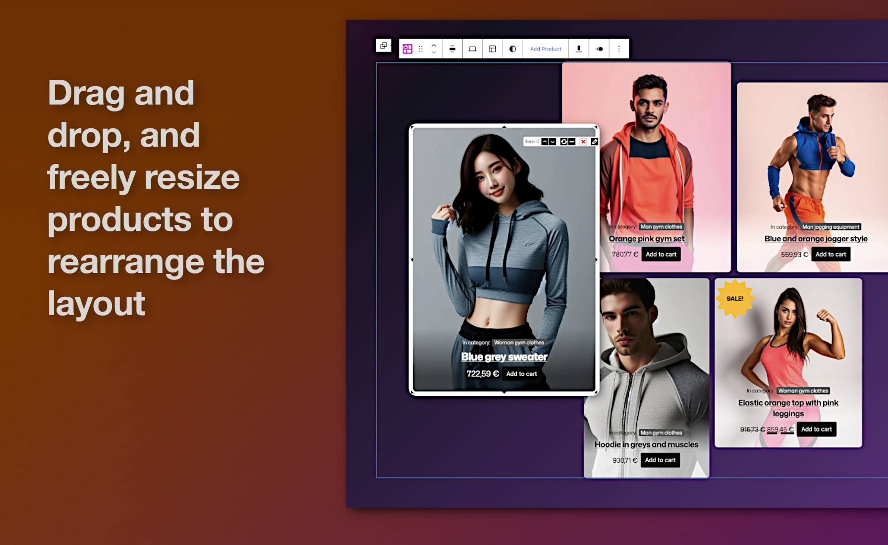 Mosaic Product Layouts - WooCommerce Marketplace