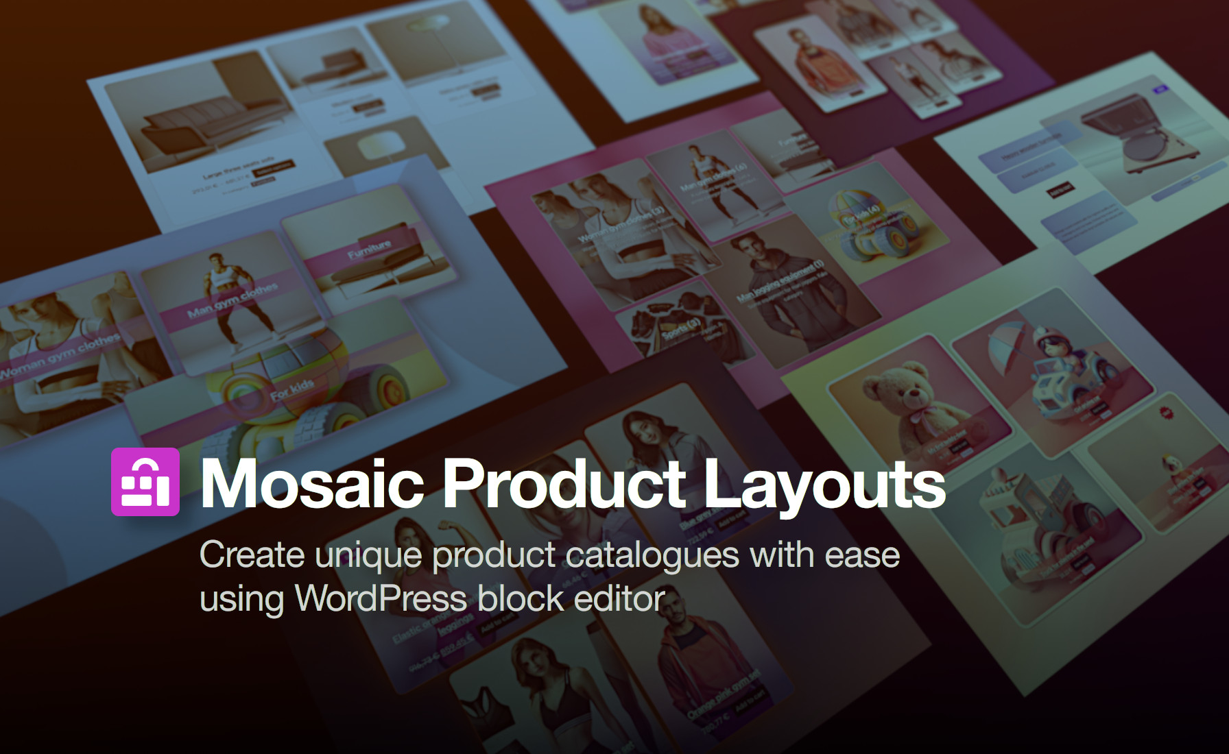 Mosaic Product Layouts - WooCommerce Marketplace