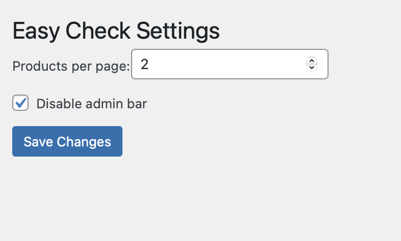 Easy Check - WooCommerce Marketplace