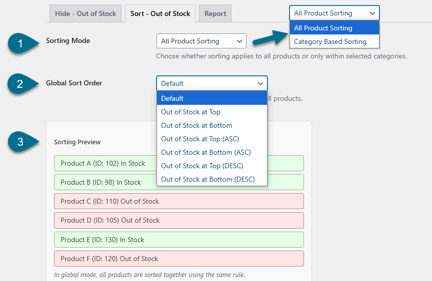 Push Down or Hide Out of Stock Products in WooCommerce Documentation ...