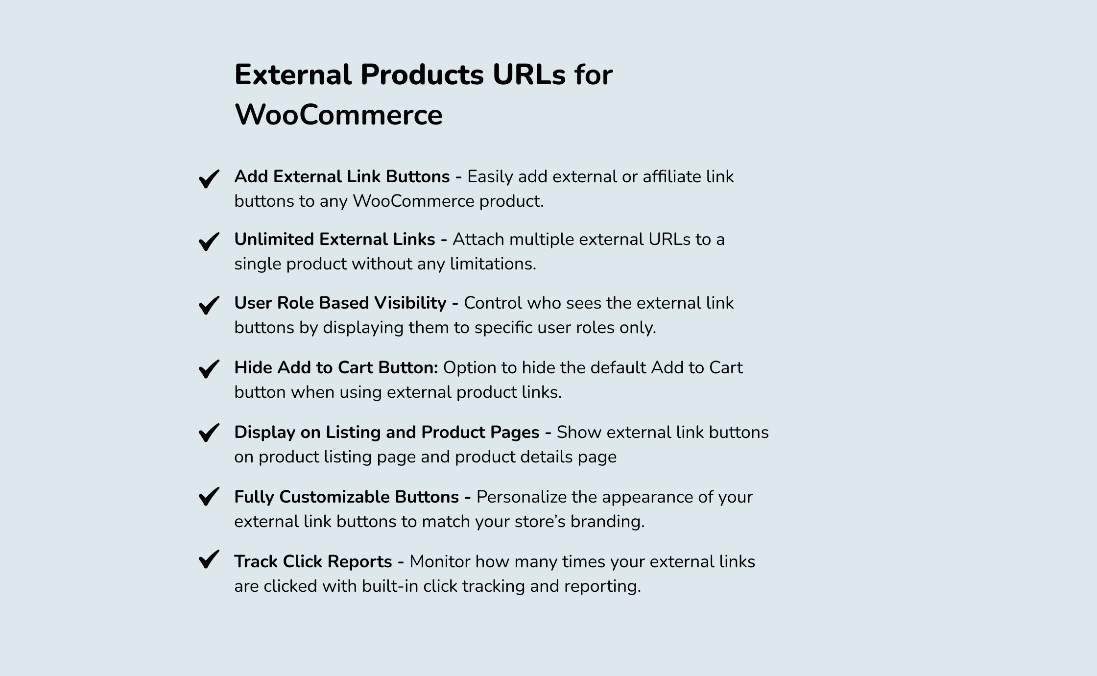 External Links Button - WooCommerce Marketplace