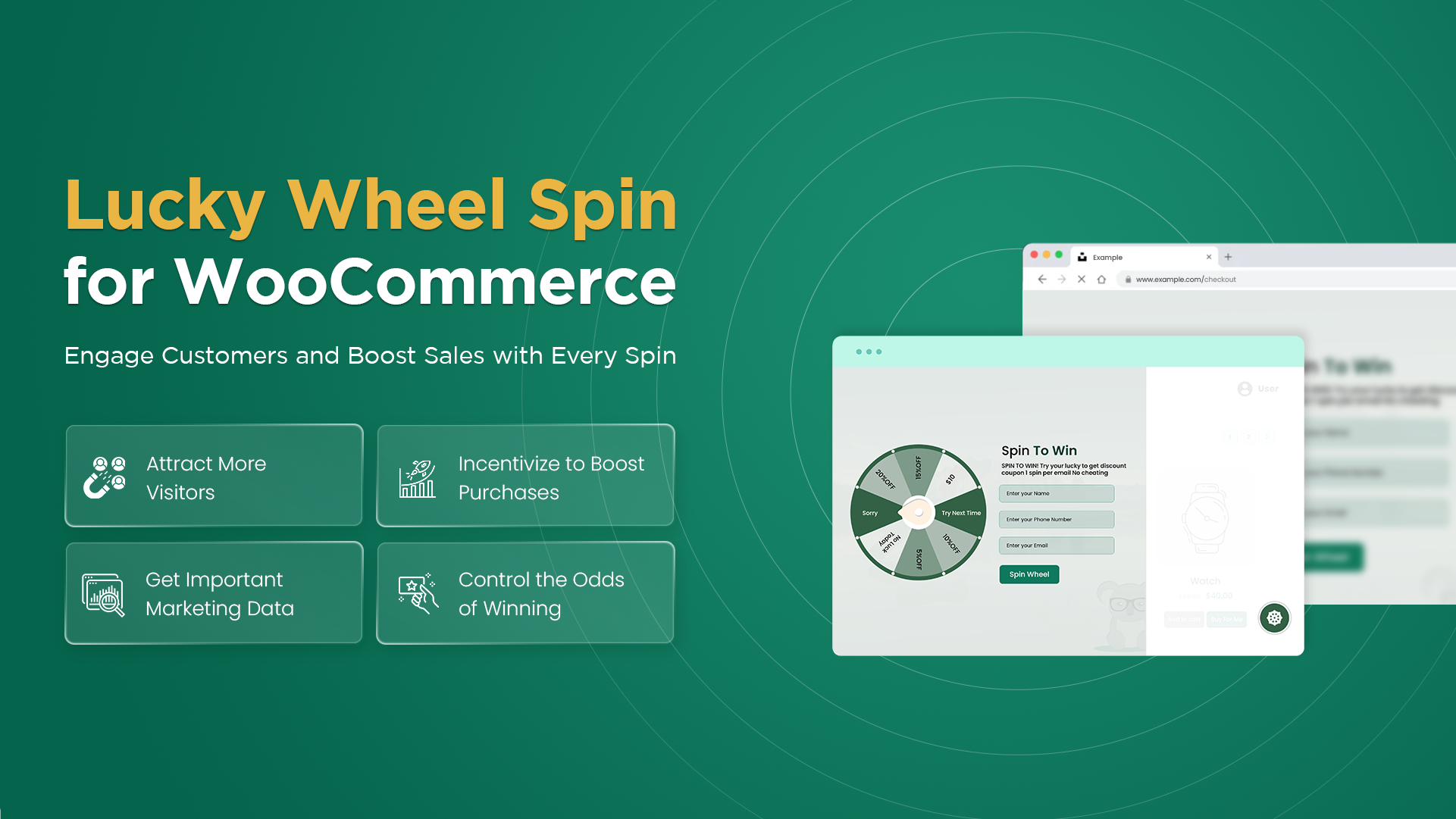 Lucky Wheel Spin for WooCommerce - WooCommerce Marketplace