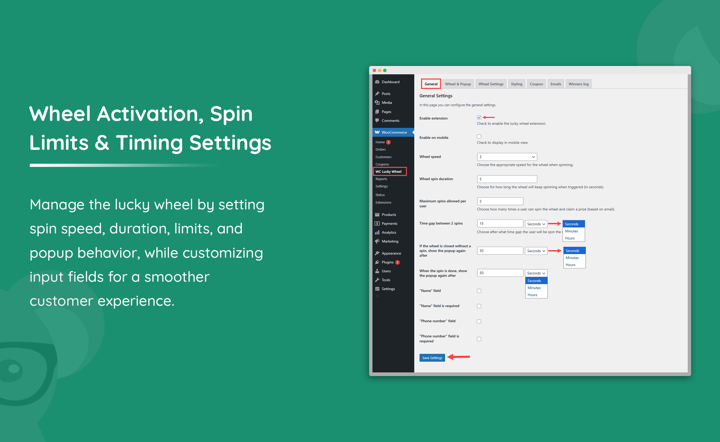 Lucky Wheel Spin for WooCommerce - WooCommerce Marketplace