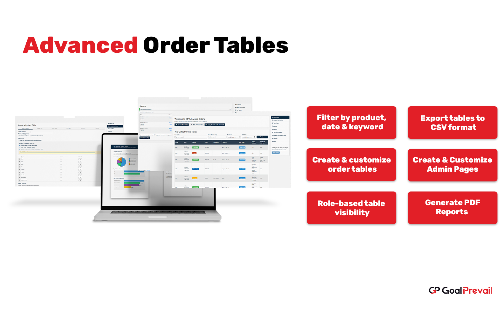 GP Advanced Order Tables - WooCommerce Marketplace