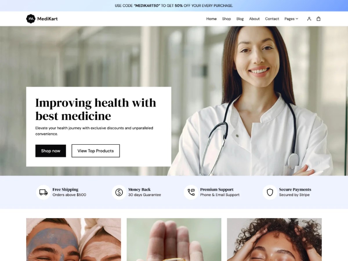 MediKart - WooCommerce Marketplace