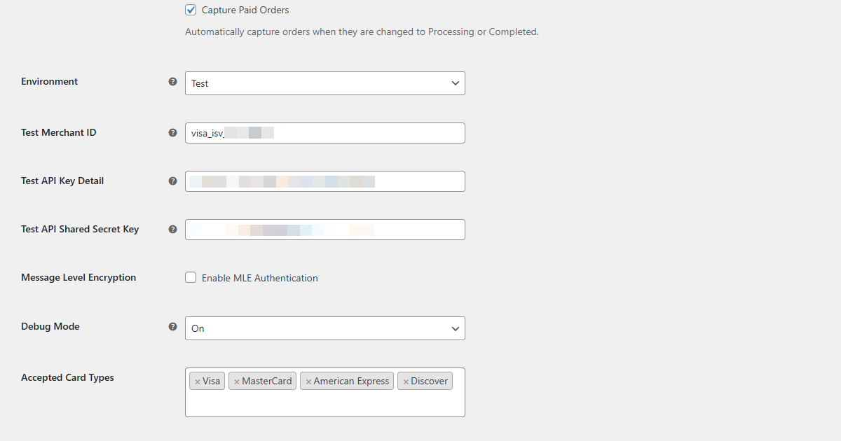 Visa Acceptance Solutions - WooCommerce Marketplace