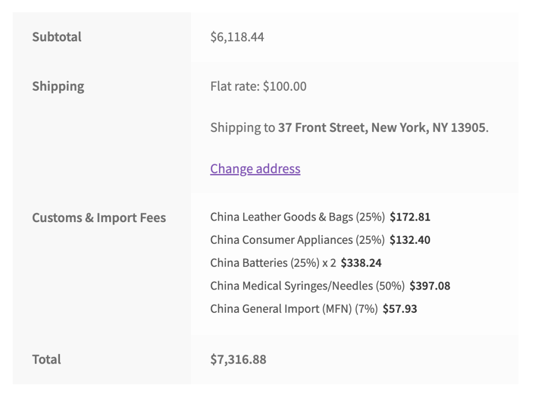 Customs Fees - WooCommerce Marketplace