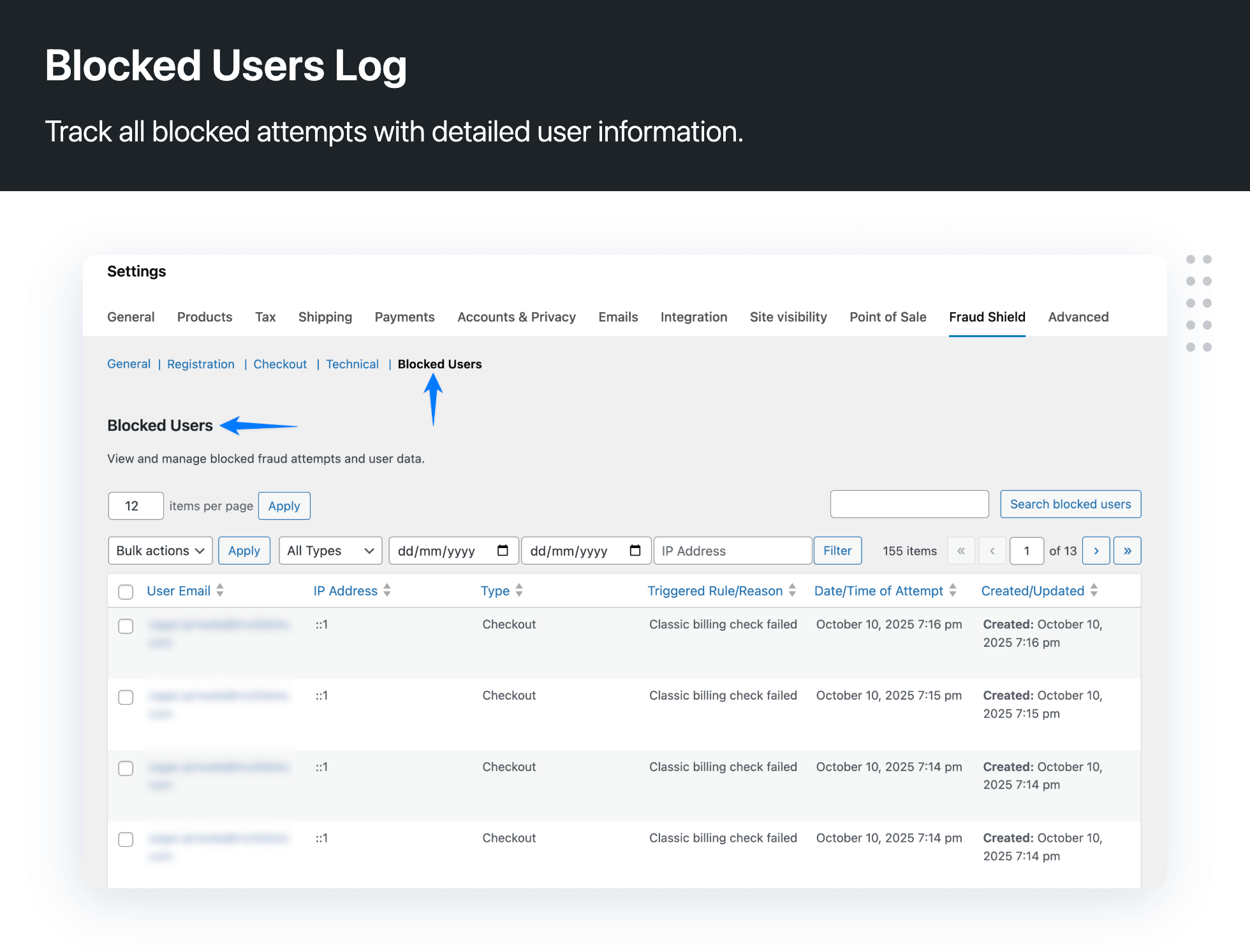Fraud Shield - WooCommerce Marketplace
