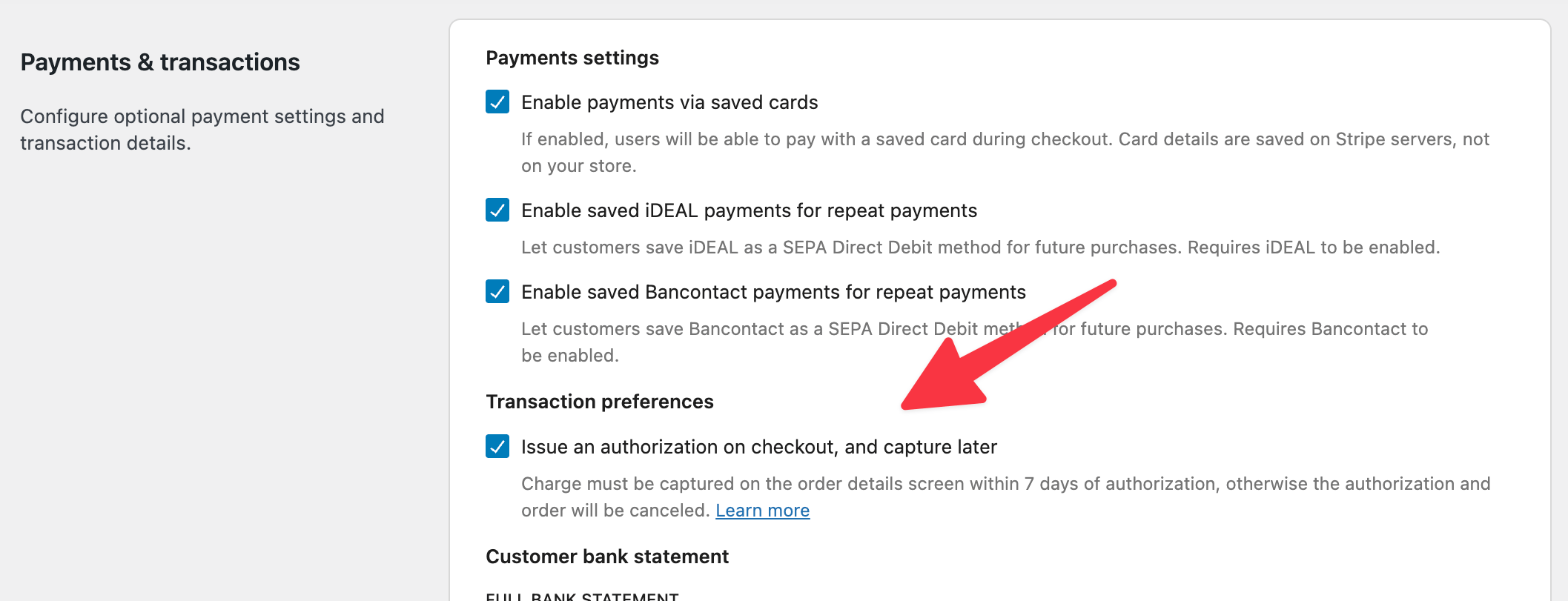 Authorize and Capture Guide Documentation - WooCommerce
