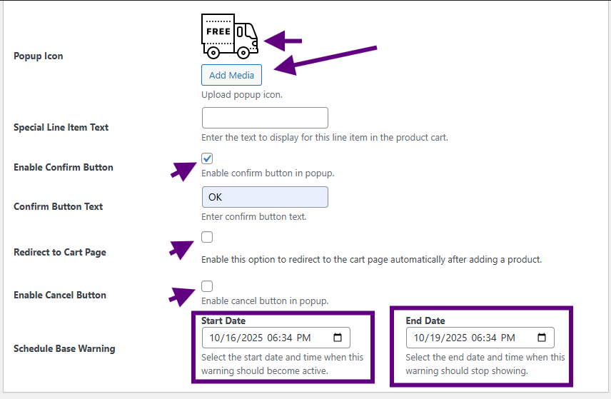 Product Warnings and Alerts Documentation - WooCommerce