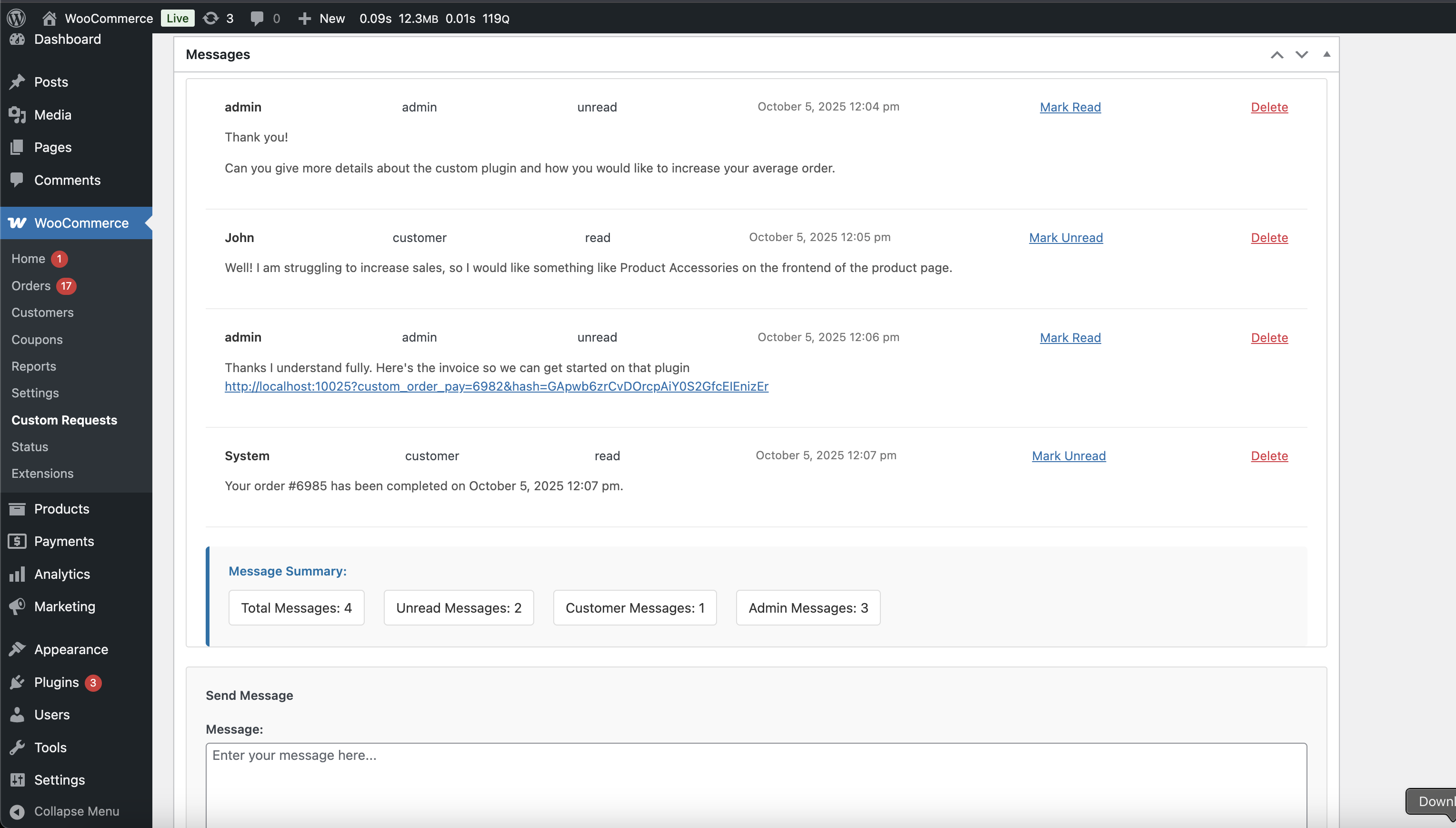 Custom Orders Documentation - WooCommerce
