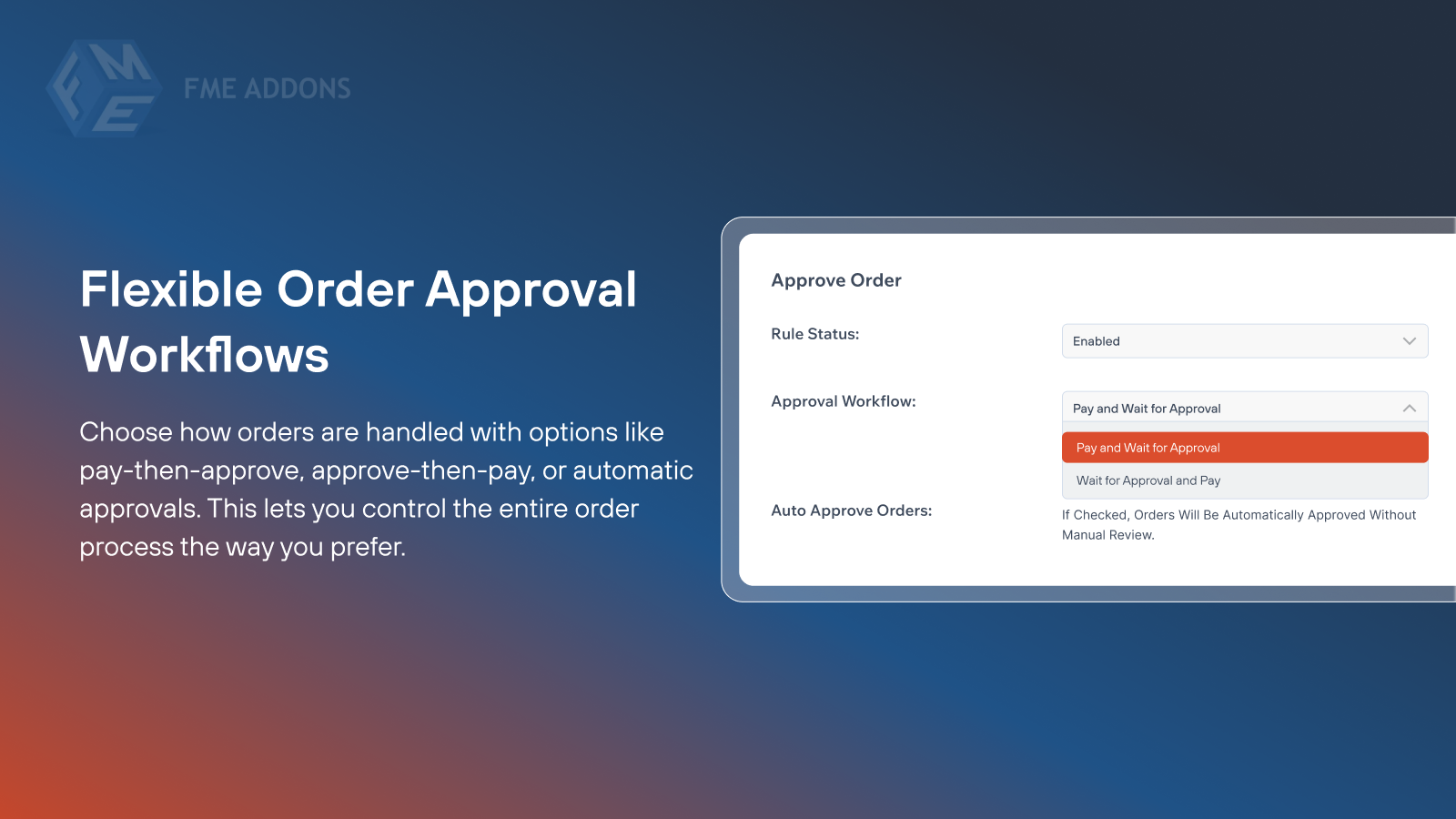 Order Approval System - WooCommerce Marketplace