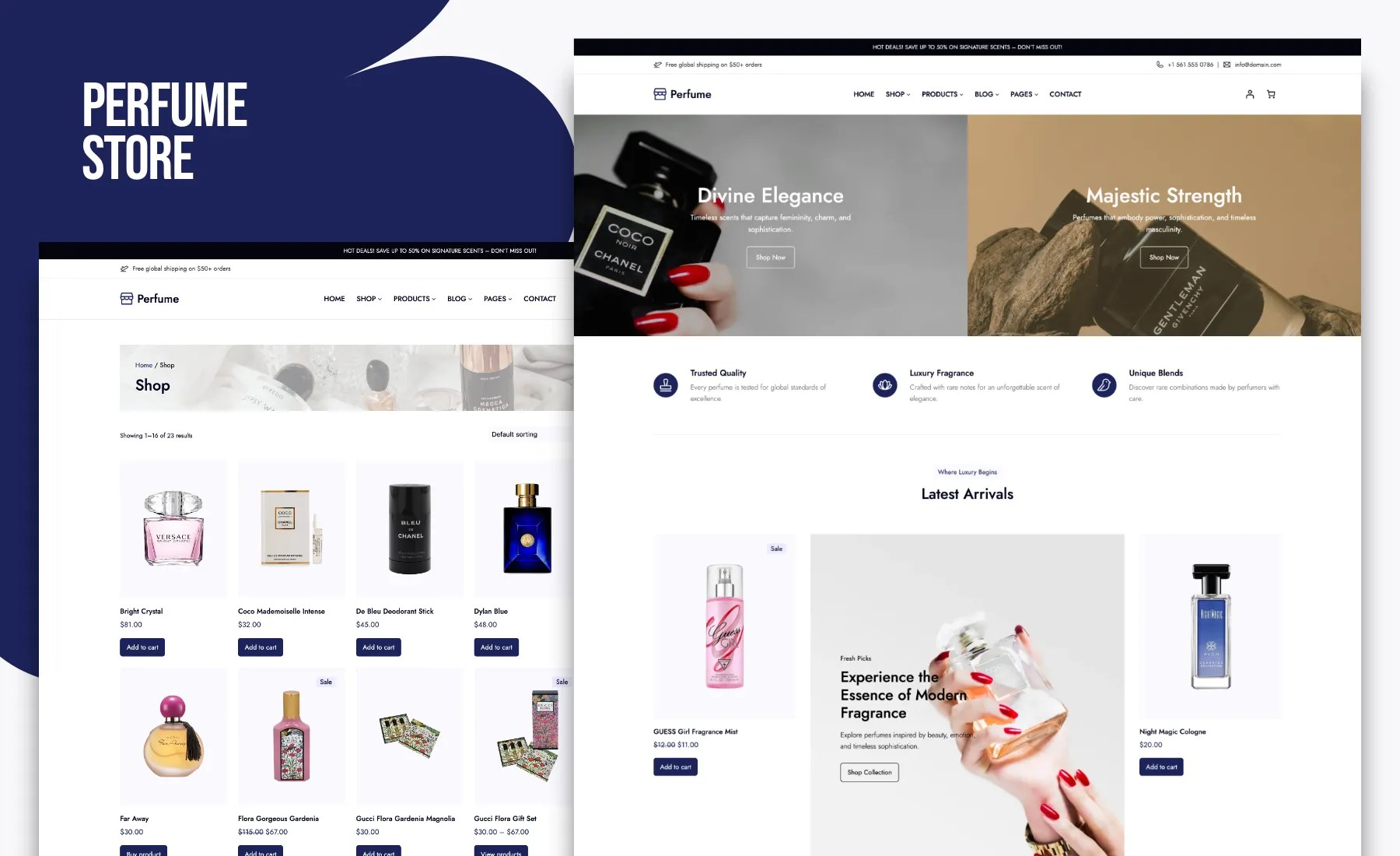 Perfume Store Pro Documentation - WooCommerce