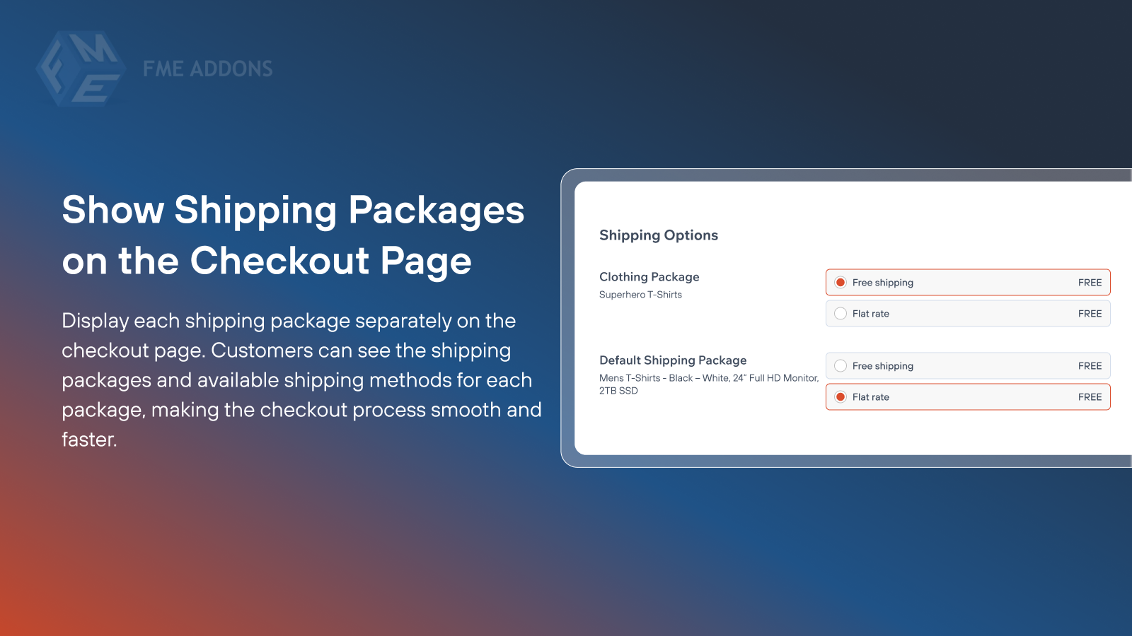 Multiple Shipping Packages - WooCommerce Marketplace