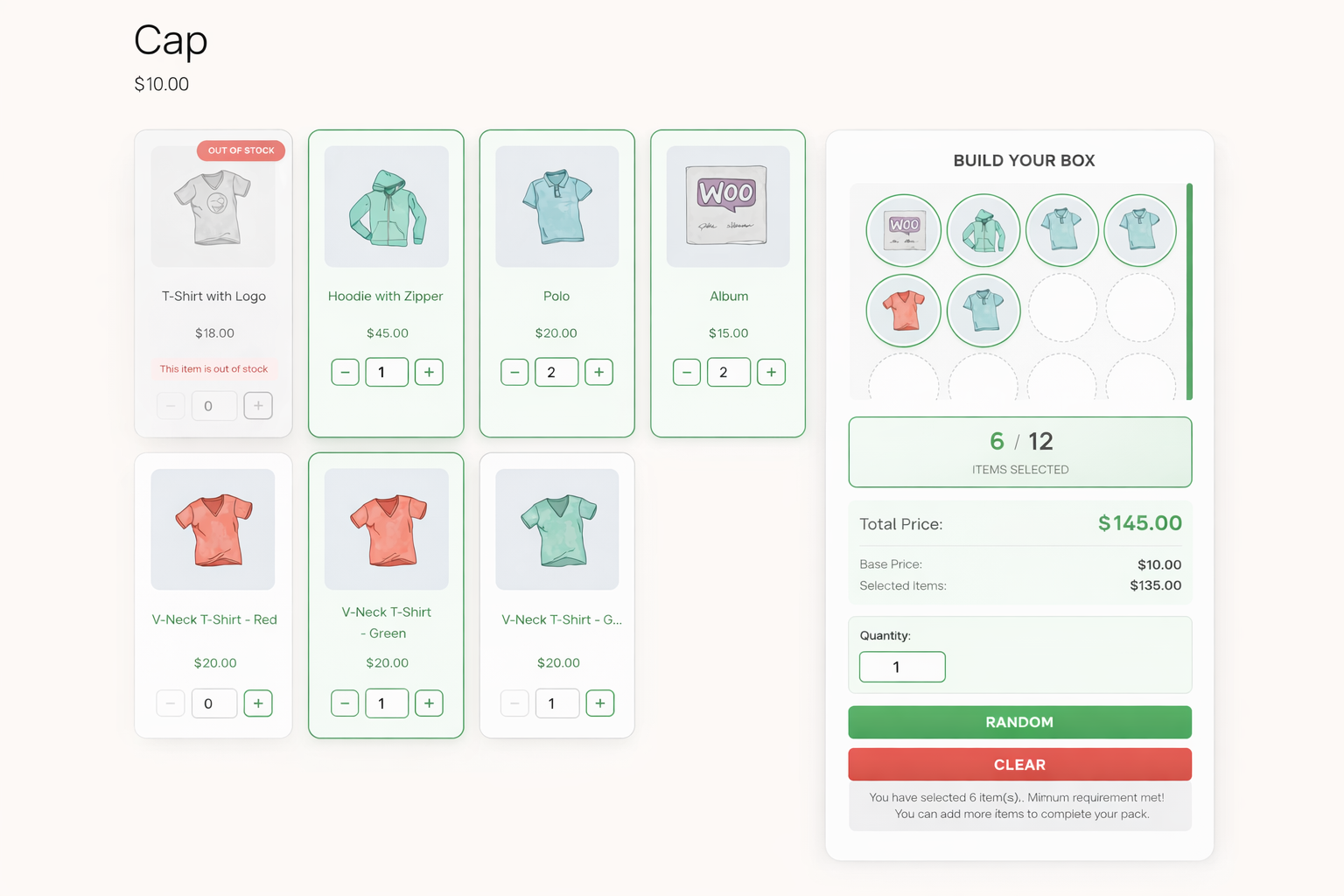 Ultimate Mix And Match Products - WooCommerce Marketplace