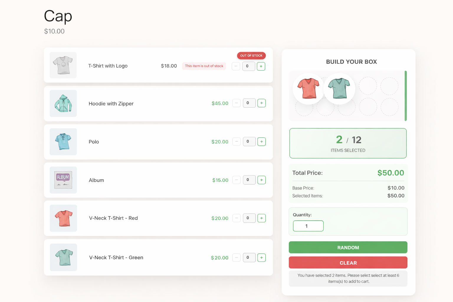 Ultimate Mix And Match Products - WooCommerce Marketplace