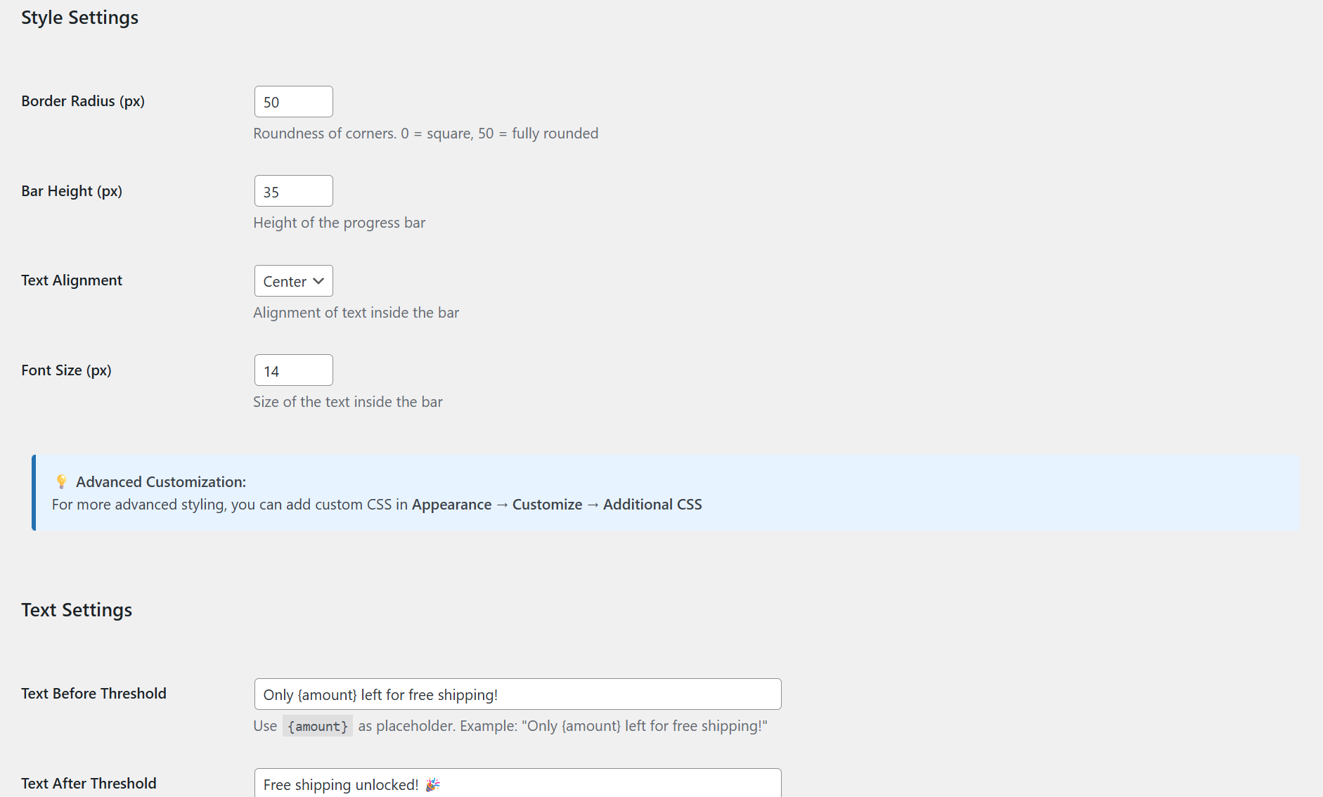Shipping Progress Bar - WooCommerce Marketplace