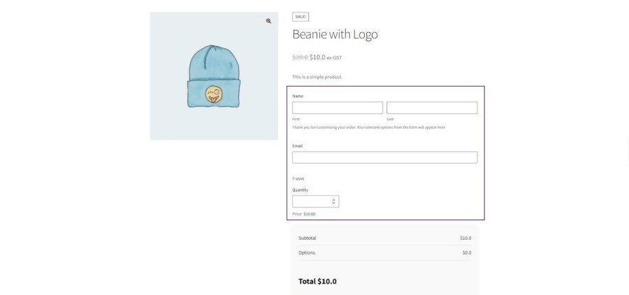 Gravity Forms Configurator - WooCommerce Marketplace