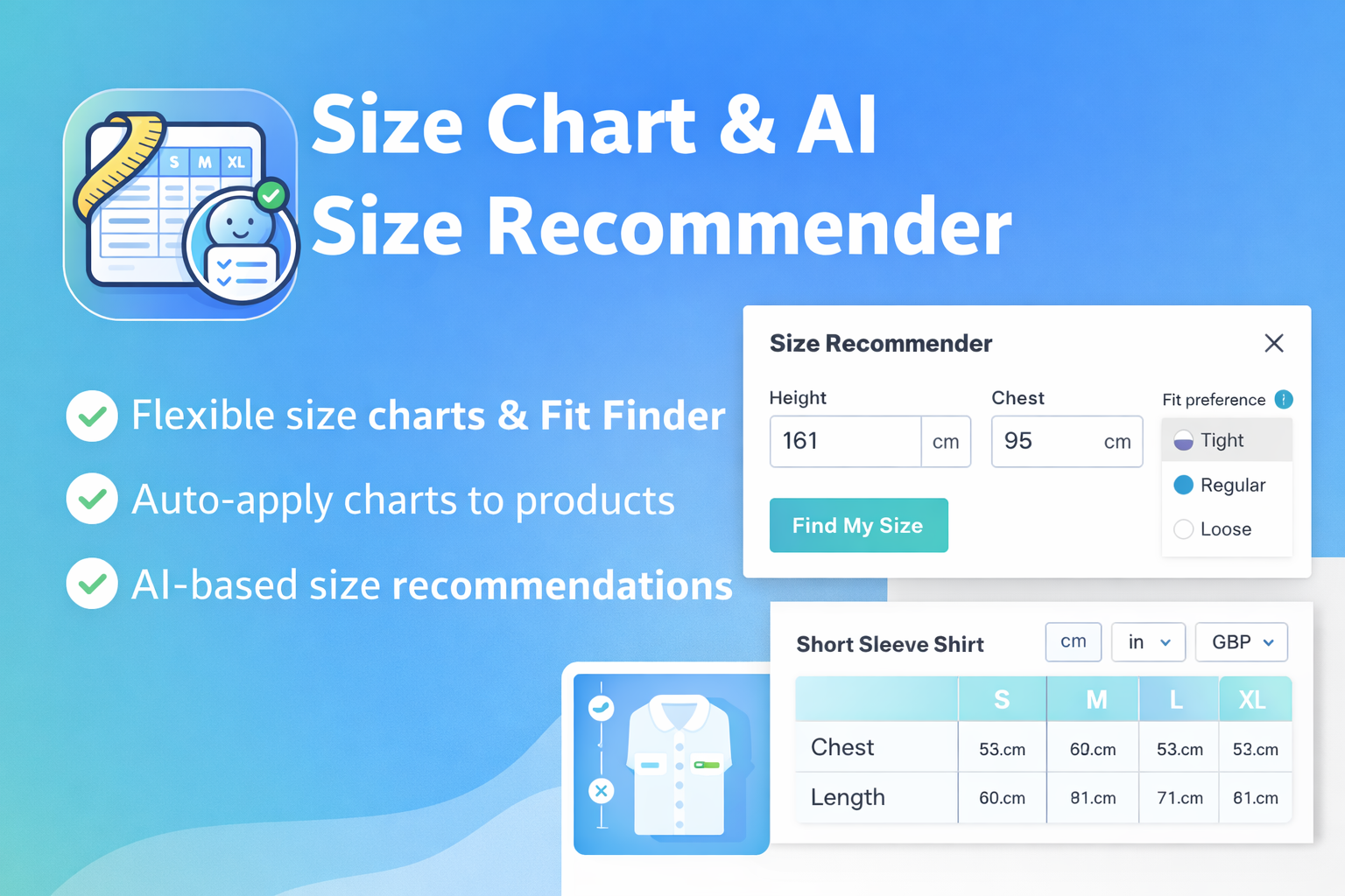 Size Chart Recommender - WooCommerce Marketplace