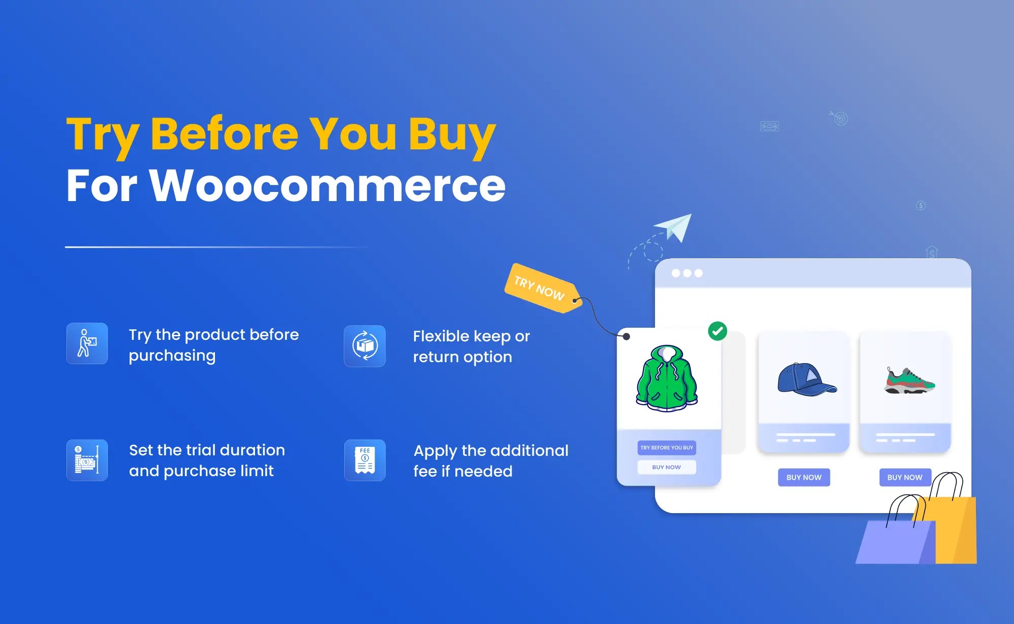 Try Before You buy - WooCommerce Marketplace
