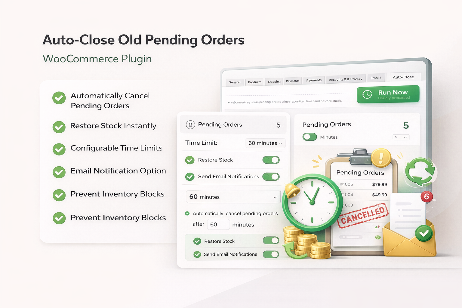 Auto-Close Old Pending Orders - WooCommerce Marketplace