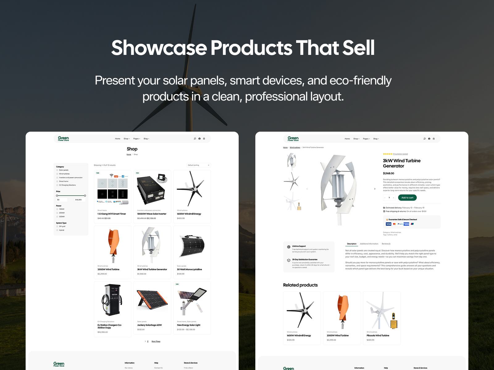 Green Power Store - WooCommerce Marketplace