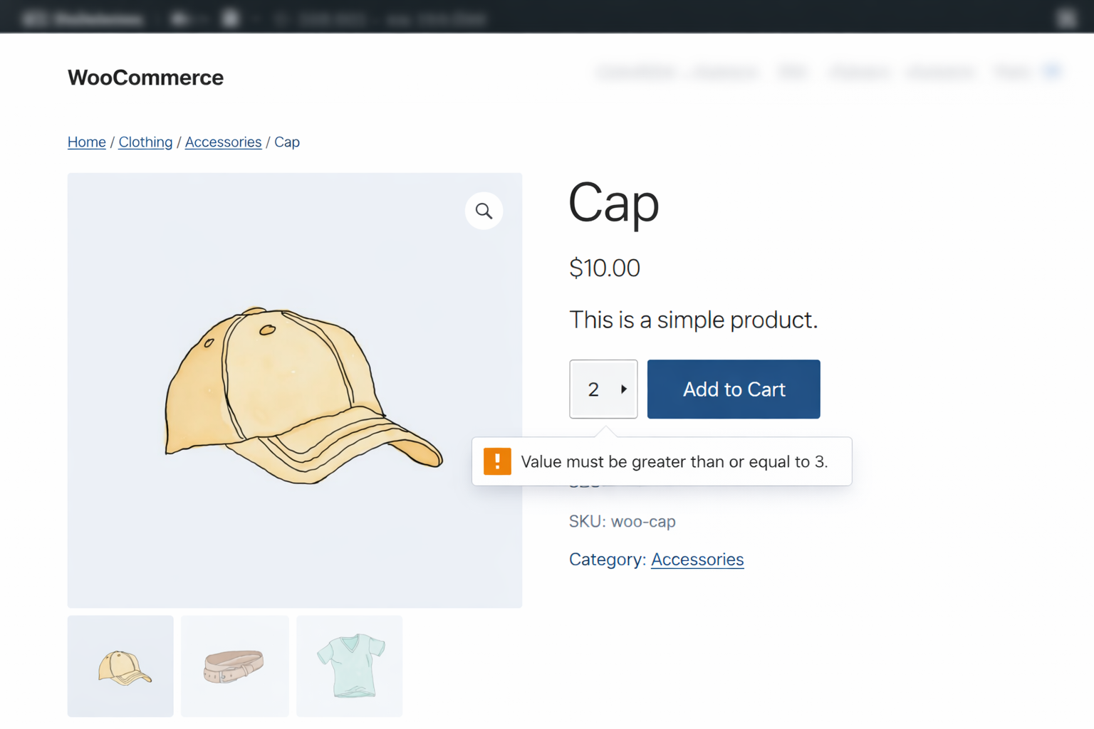 Minimum And Maximum Quantity per Product - WooCommerce Marketplace