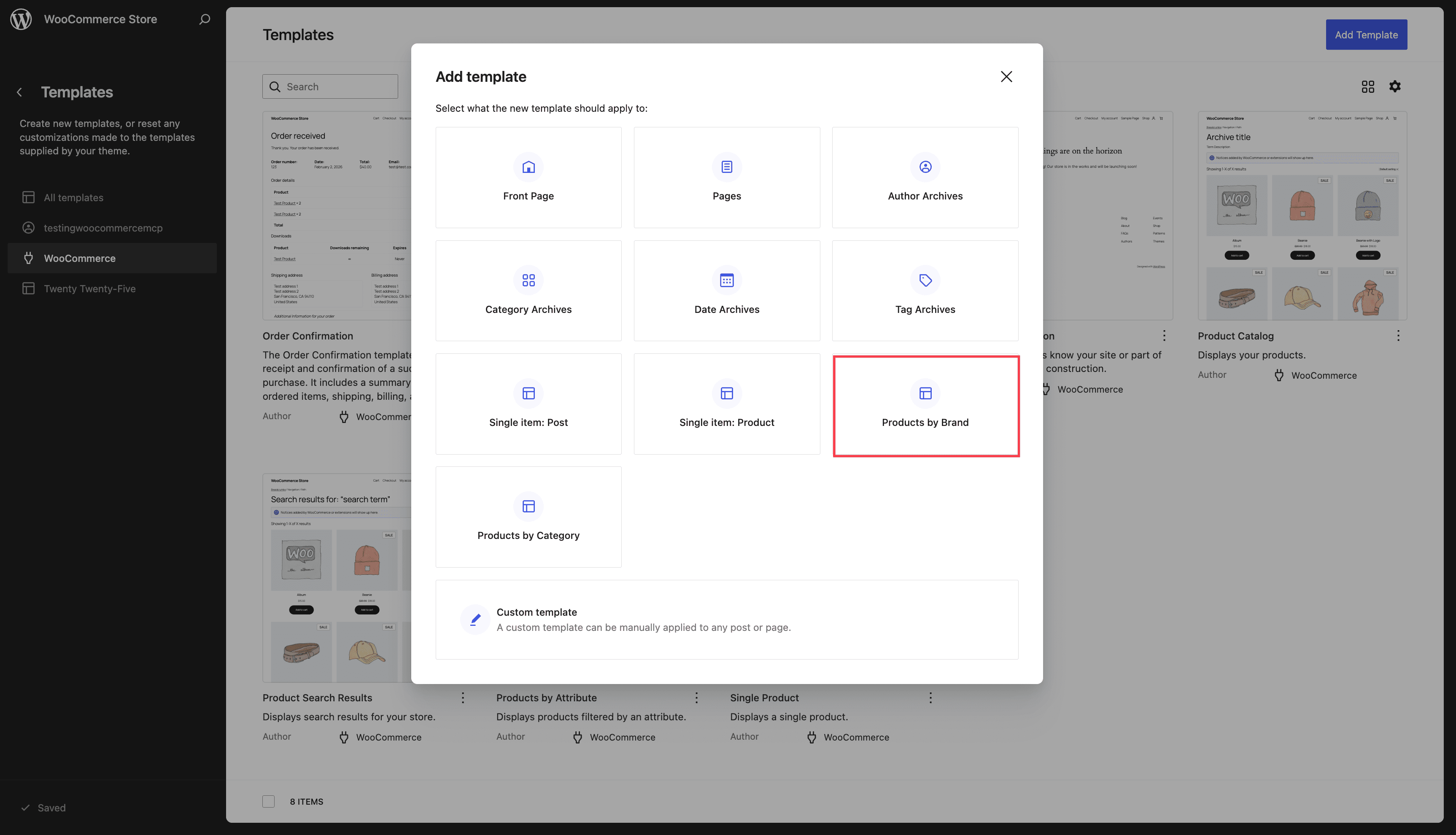 Customizing Products by Category, Tag, Attribute, or Brand – Help Desk