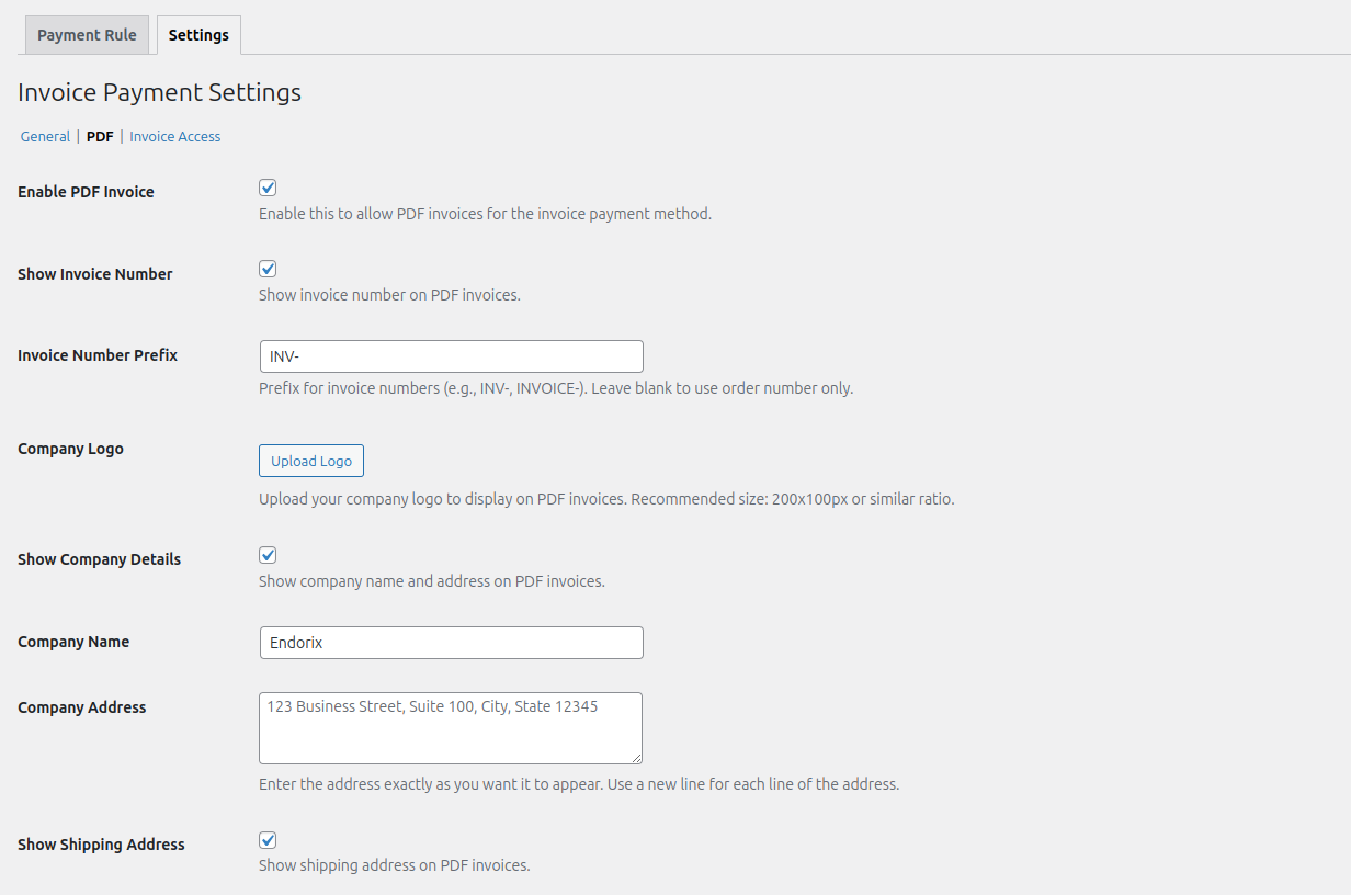 Invoice Payment Method - WooCommerce Marketplace